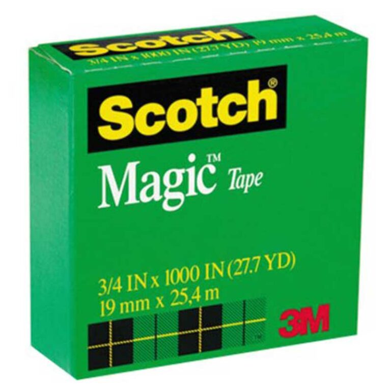 Cinta Adhesiva Scotch Magic Invisible 3 4 X 1000 Almacen do